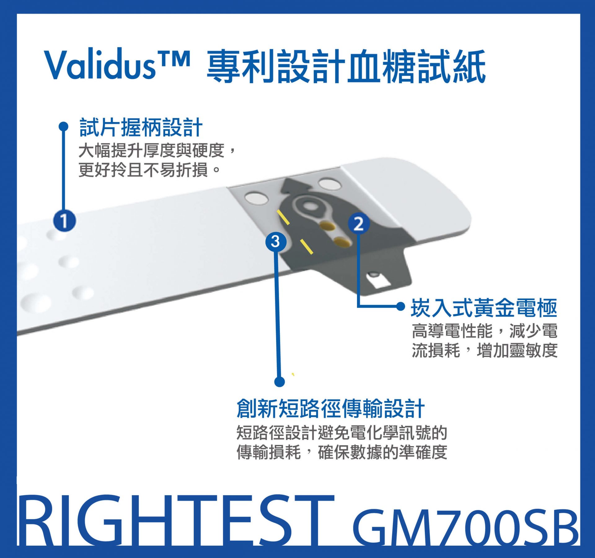 血糖機套装 - Rightest GM700SB 瑞特